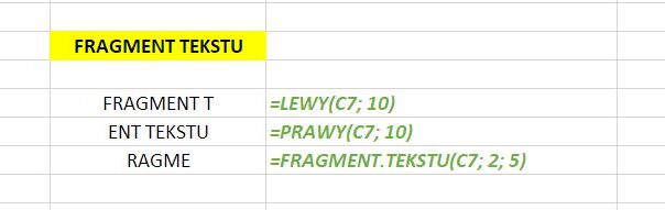 Jak wyciągnąć fragment tekstu w Excelu? - Jak zrobić w Excelu? Jak wyciągnąć fragment tekstu w Excelu? - Jak zrobić w Excelu?